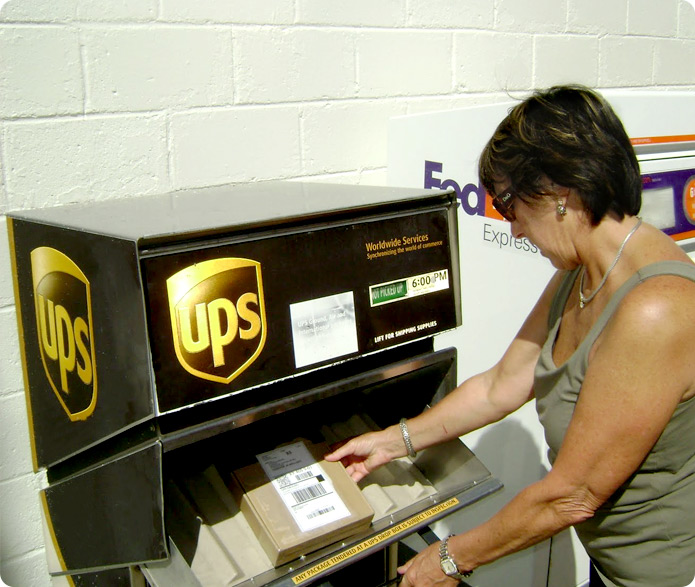 Ups box near me store